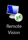 Remotely Logging into Vision