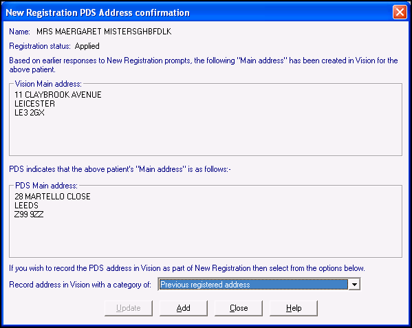 Address for New Patients
