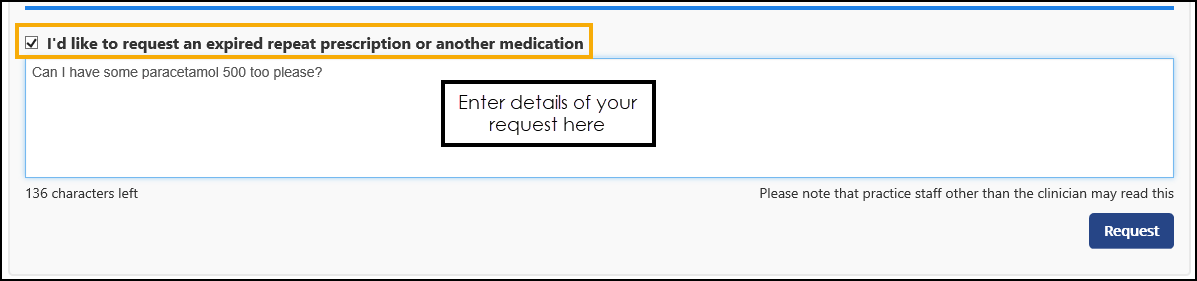 How do I Request Other Medications?