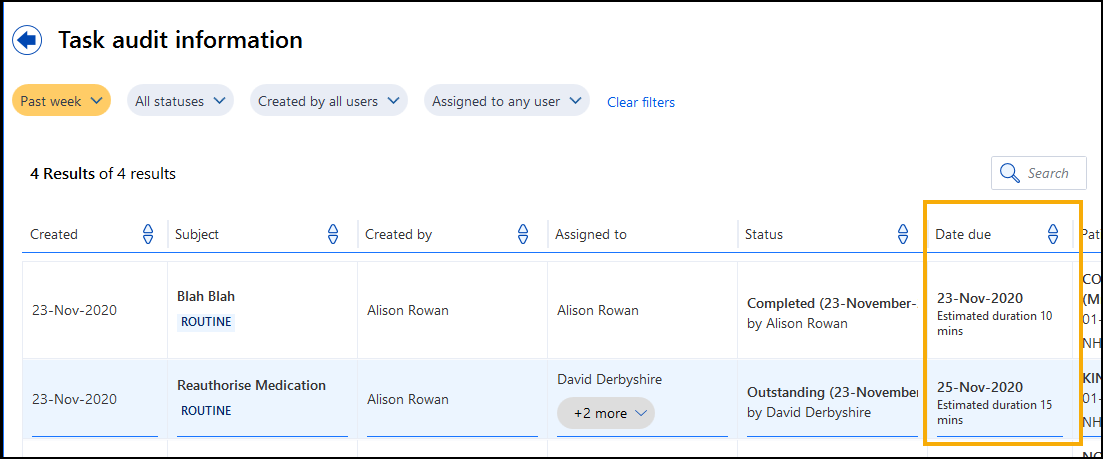 Tasks v1.8 Release Guide