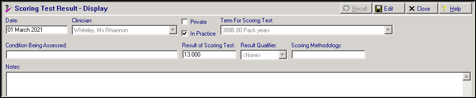 Smoking Pack Years Calculator