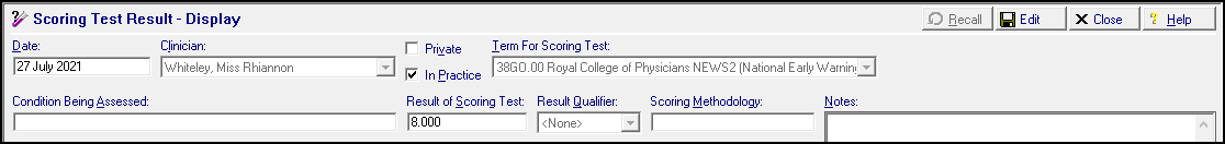 NEWS2 (RCP National Early Warning Score 2) Calculator
