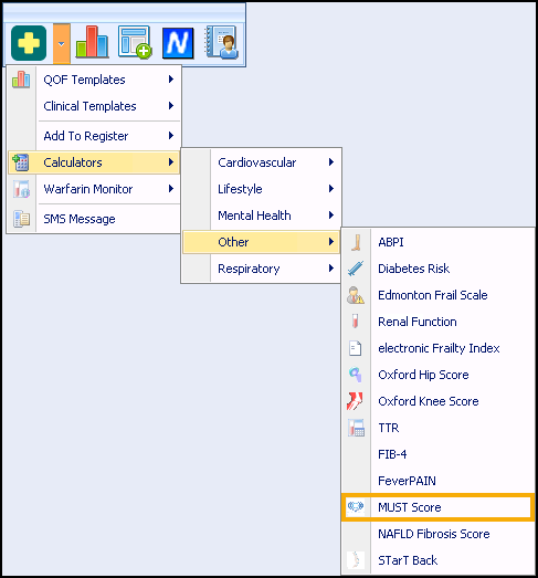 MUST Score Calculator