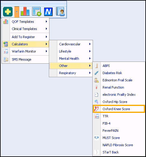 Oxford Knee Score Questionnaire