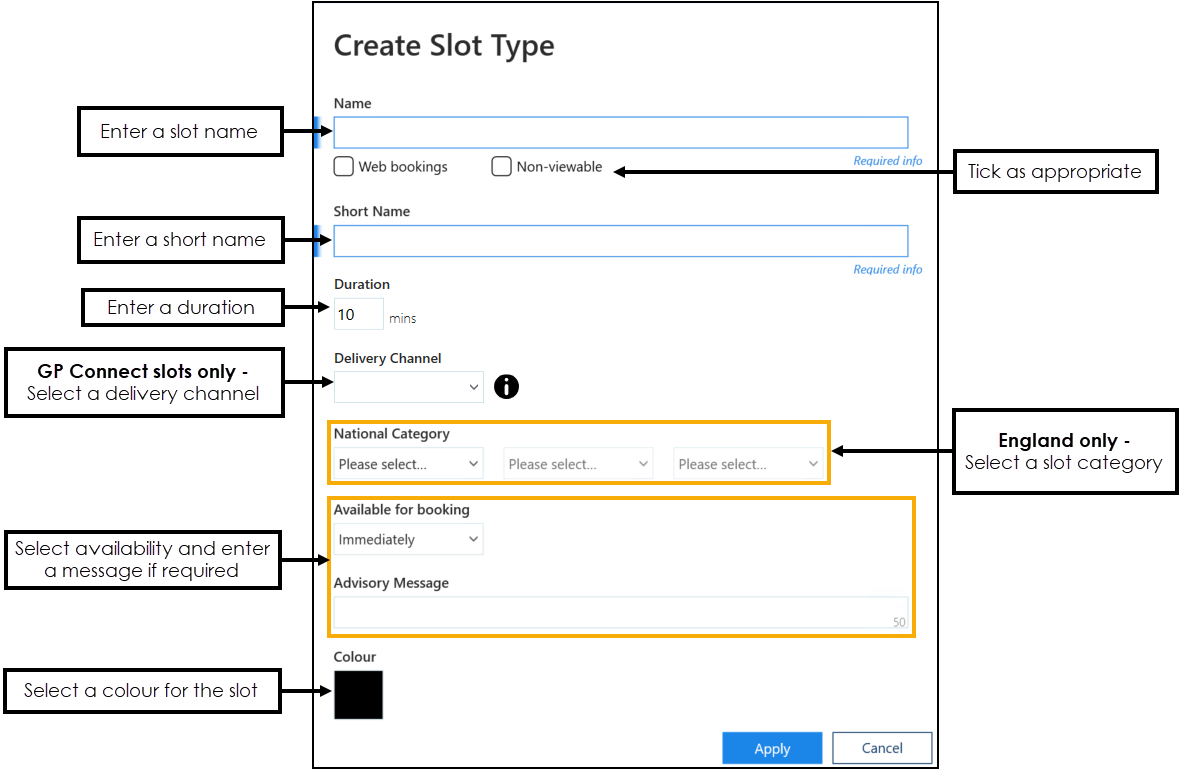Adding a Slot Type