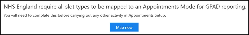 Appointment Mode Mapping