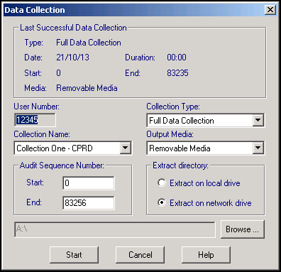 Running an Incremental/Recollection CPRD Collection
